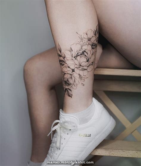Tatuagem De Mulher De Perna Tatuagem Feminina Em 2020 Tatuagem