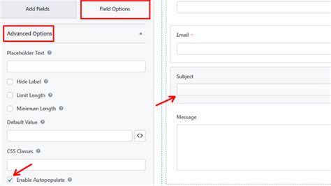 how to auto populate form fields with a query string