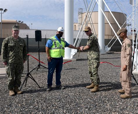 DVIDS Images Camp Lemonnier Water Tower Ribbon Cutting Ceremony