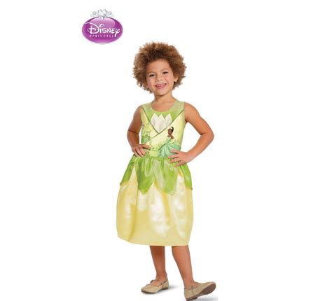 Prinzessin Tiana Basic Plus Kostüm für Mädchen