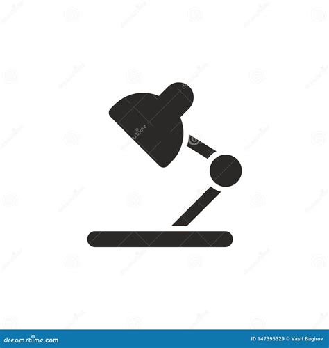 Icono De La L Mpara Vector Ejemplo Simple Del Elemento Del Concepto