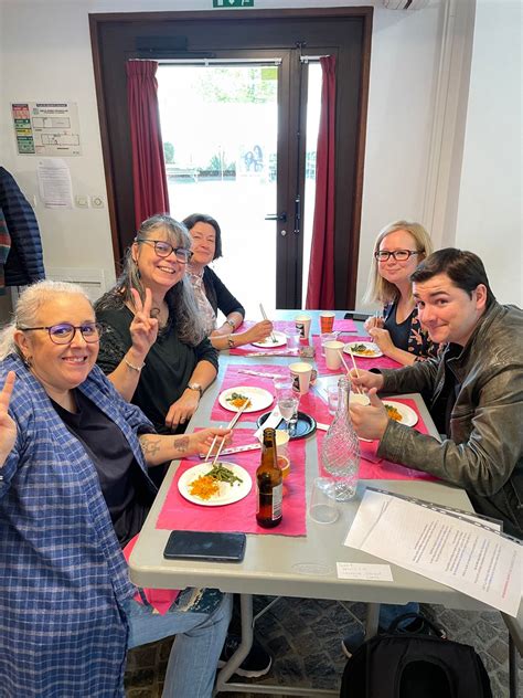Ersilia Soudais on Twitter Très bon moment de convivialité ajd grâce