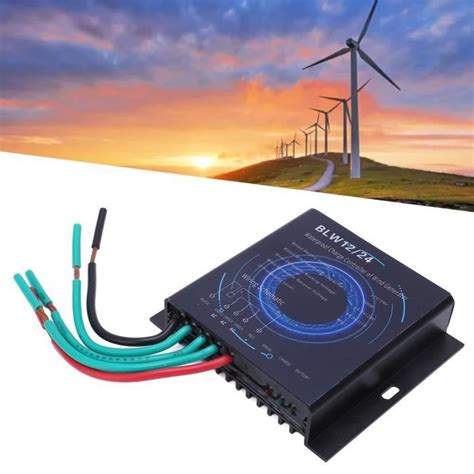 EJ life Contrôleur éolienne 500W 12V 24V IP67 et plus pour Automatique
