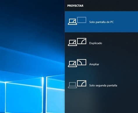 Combinación de Teclas para Cambiar de Pantalla en Windows 10 PC Solución