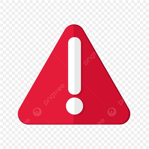 Icono De Señal De Advertencia Roja PNG Advertencia Roja Icono De