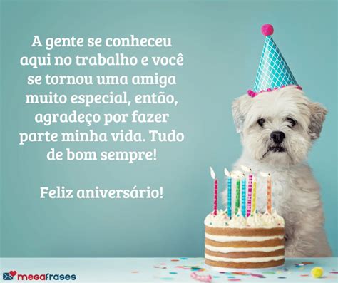 Feliz Aniversário para Colega de Trabalho