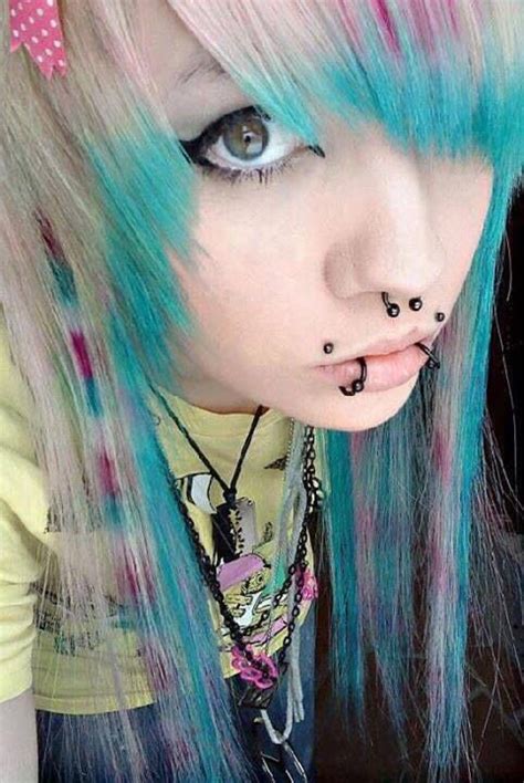 Emo Piercings Scene Girl Haircuts Emo Scene Hair Emo Scene