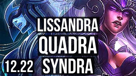 Liss Vs Syndra Mid M Mastery Quadra Games Kr Master