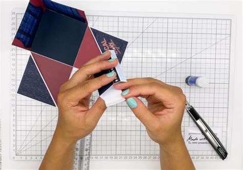 Musical Gutschein Explosionsbox Als Geschenk Zum Selber Basteln Mini