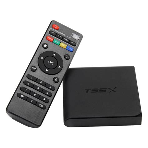 T95X Amlogic S905X 4K KODI 16 1 Android 6 0 TV BOX