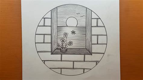 Como Desenhar Paisagem De Janela L Pis F Cil Desenho De Paisagem