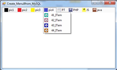 Vb Net Create Menu Using Mysql Bahasa Pemrogaman