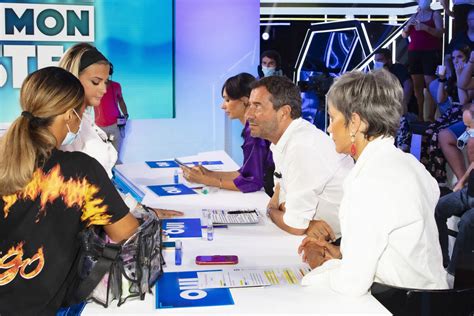Photo Exclusif Bernard Montiel Kelly Vedovelli Géraldine Maillet