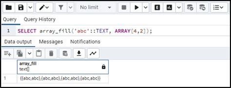 PostgreSQL Array Fill Function CommandPrompt Inc