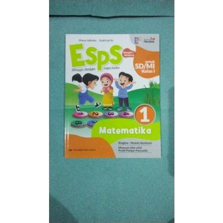 Jual Esps Matematika SD Mi Kelas 1 Kurikulum Merdeka Shopee Indonesia