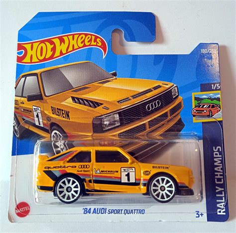 Hot Wheels Audi Sport Quattro Rally Champs 1 5 Poznań Kup teraz na