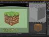 Minecraft Grass Block D D Model Cgtrader