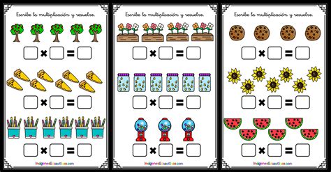 MULTIPLICACIONES CON DIBUJOS Imagenes Educativas