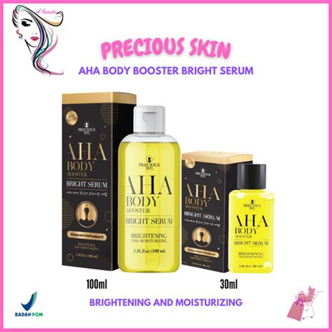 Jual AHA Body Booster Bright Serum Precious Skin 30ml Kota