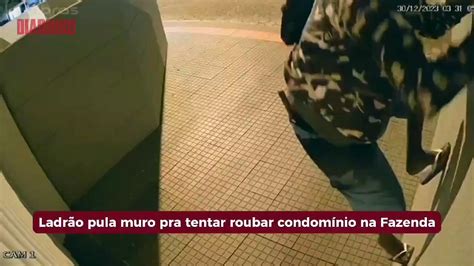 Ladr O Pula Muro Pra Tentar Roubar Condom Nio Na Fazenda V Deo
