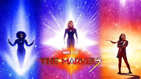 The Marvels Kamala Khan Carol Danvers And Monica Rambeau Marvel S