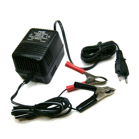 Caricabatterie Per Batterie Al Piombo 2V 6V 12V 600mA MKC
