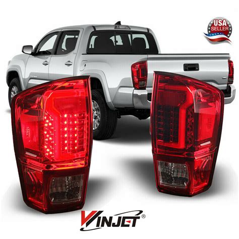Winjet Off Road Series For Toyota Tacoma Drl Led Tail Lights
