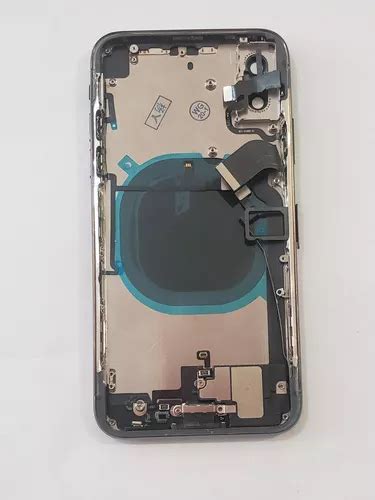 Carcasa Marco Chasis Con Todos Flexores Para IPhone X Negro Meses Sin