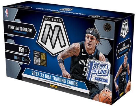 Panini Mosaic Basketball Checklist Set Info Boxes Date