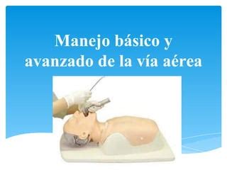 Manejo de vías aéreas pdf