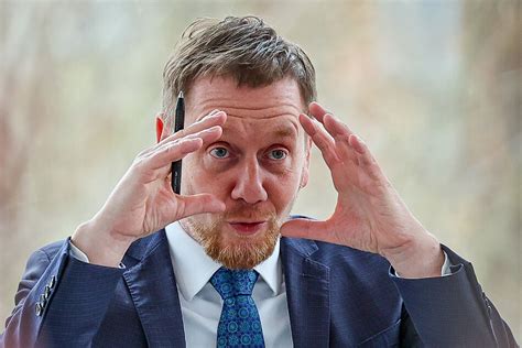 Metapher Ministerpräsident Michael Kretschmer Von Seismographen und