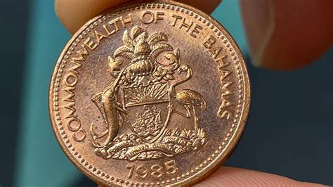 1985 Bahamas 1 Cent Coin Values Information Mintage History And
