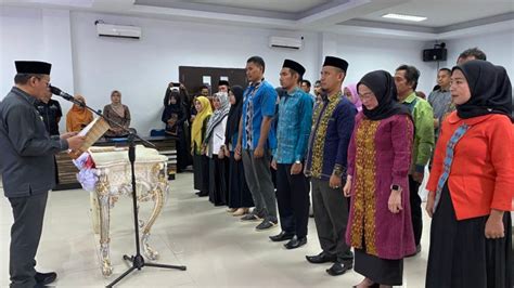 Pj Bupati Kolut Lantik Belasan Pejabat Fungsional Sukanto Bekerjalah