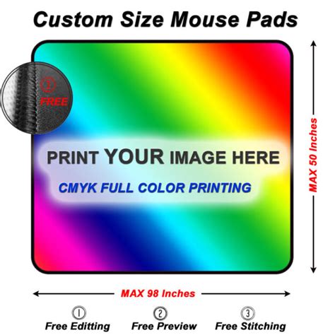 Custom Size Mouse Pads Size Guide X Raypad