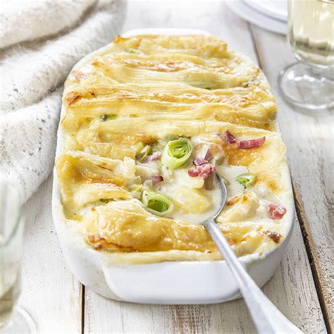 Tartiflette Aux Poireaux