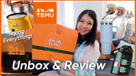 TEMU Haul Review Unboxing Temu Products Quality Review Testing