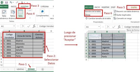 como relacionar tablas en excel paso a paso aprende excel