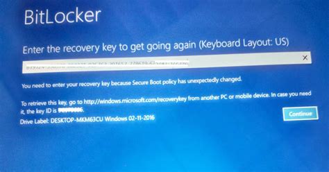 bitlocker recovery key management from microsoft intune