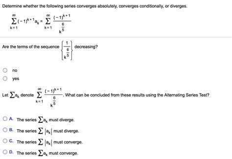 solved determine whether the following series converges