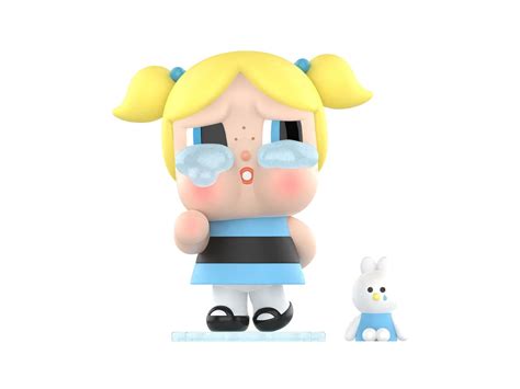 Pop Mart Bubbles Crybaby X Powerpuff Girls Series Figures
