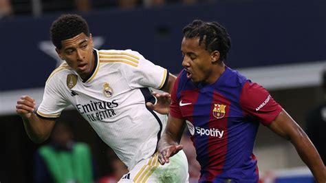 Real Madrid FC Barcelone Les Compositions Officielles