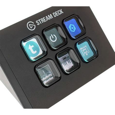 Elgato Stream Deck Mini Compact Live Production Controller With 6