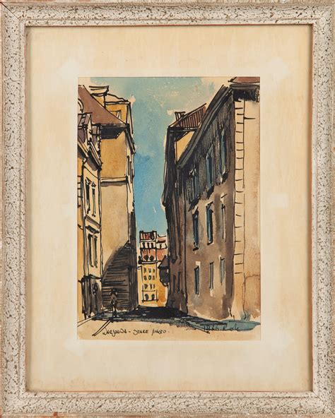 ARTYSTA nieokreślony polski XX w Artinfo pl portal rynku sztuki