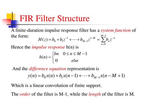 PPT Chapter 6 Digital Filter Structures PowerPoint Presentation