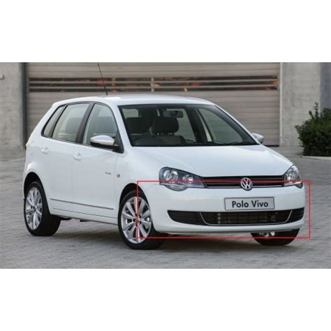VW POLO VIVO 14 17 FB FRONT BUMPER PLAIN