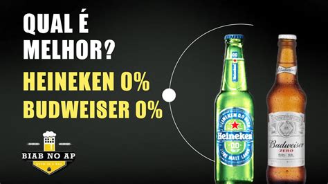 Heineken Vs Budweiser Qual A Melhor Cerveja Sem Lcool Youtube