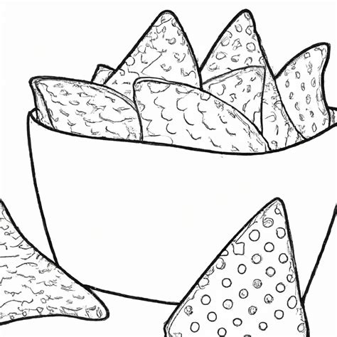 10 Incríveis Desenhos de Doritos para Imprimir e Colorir