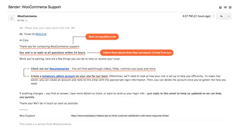 Customer Service Email Templates Sample Responses Freshdesk