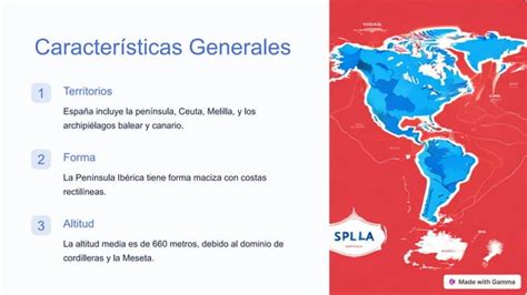 Presentación sobre las unidades del RElieve Español PPT Descarga