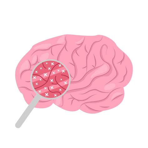 Ilustraci N Del Cerebro Vector Premium